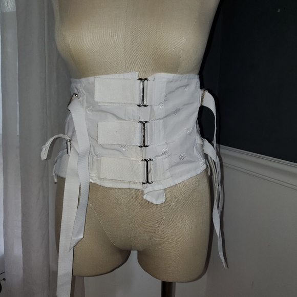 Vintage | Intimates & Sleepwear | Vintage Rare White Medical Corset ...